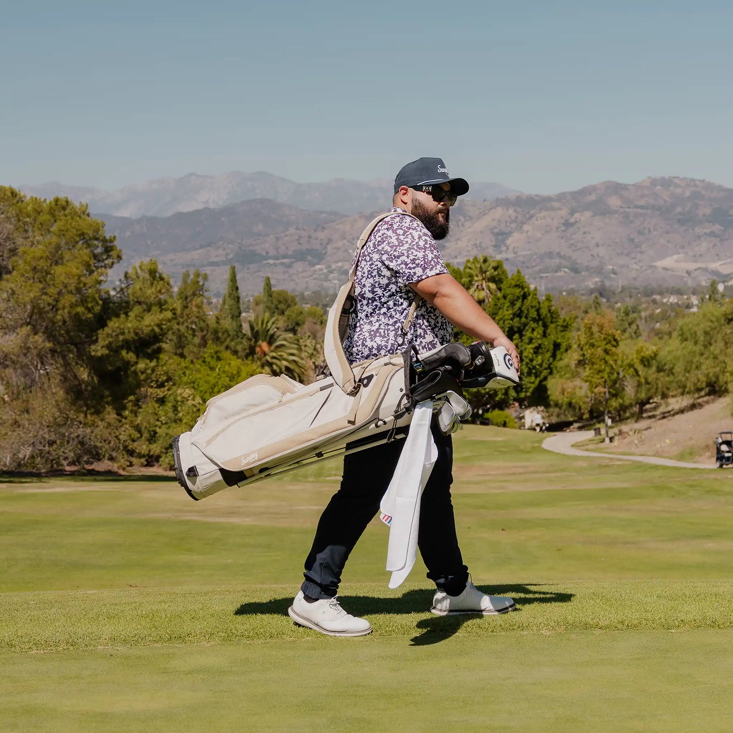 RYDER 23 - Toasted Almond Stand Bag – Sunday Golf UK & Europe