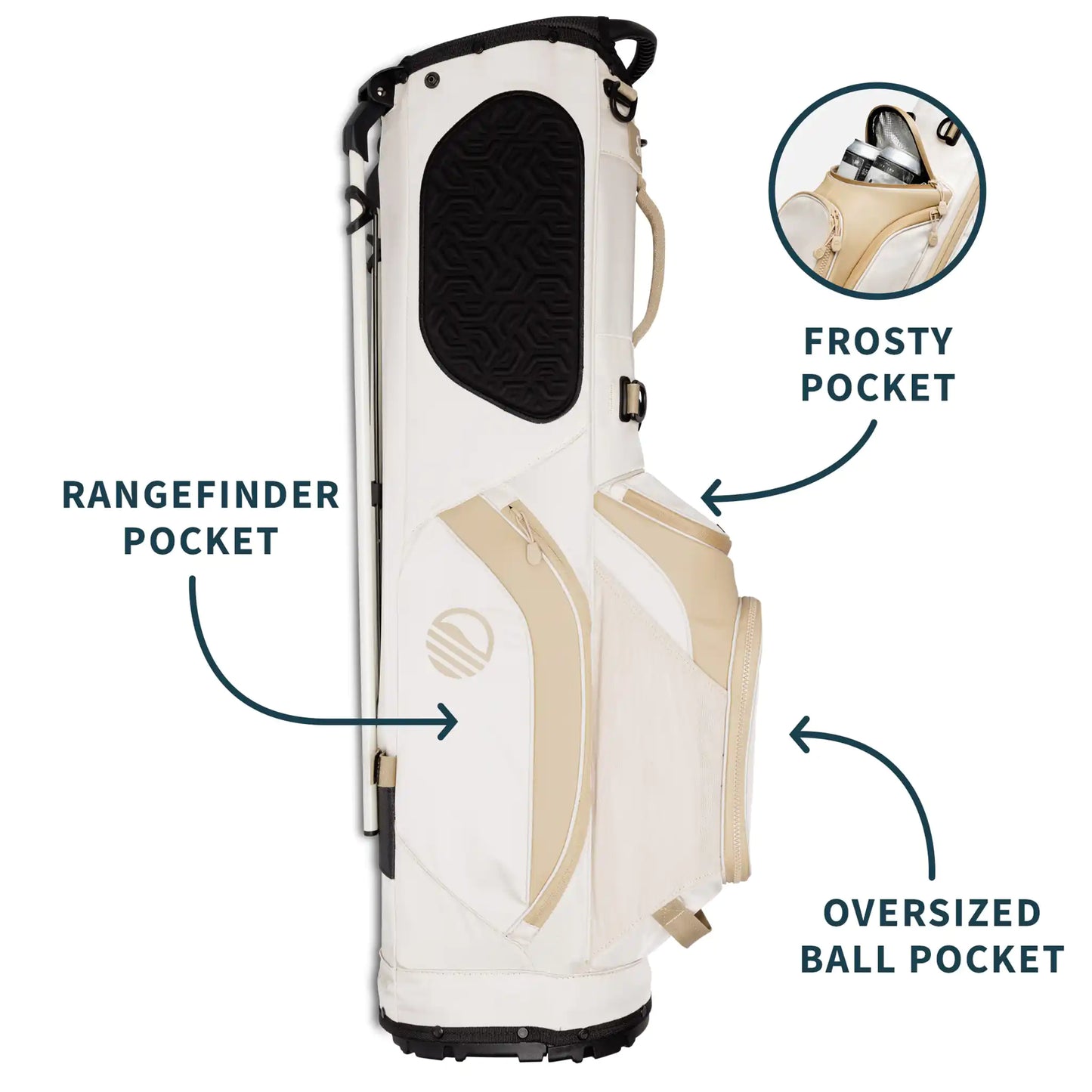 RYDER 23 - Toasted Almond Stand Bag – Sunday Golf UK & Europe