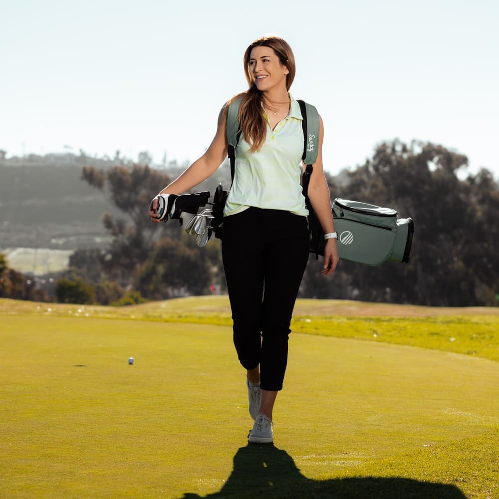 EL CAMINO - Ron Burgundy Walking Golf Bag – Sunday Golf UK & Europe